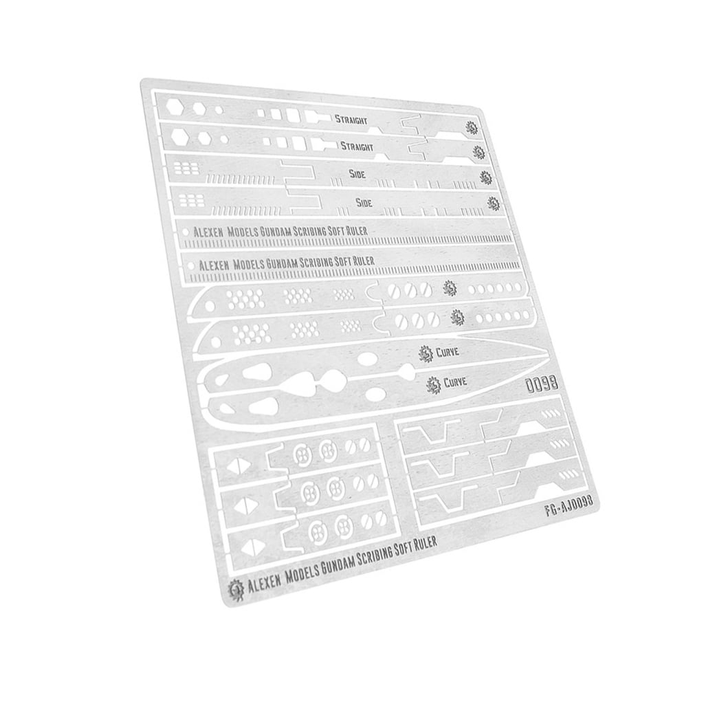 PatungKu Hobby DIY Accessories Professional Tool Scribe Guide Ruler ...