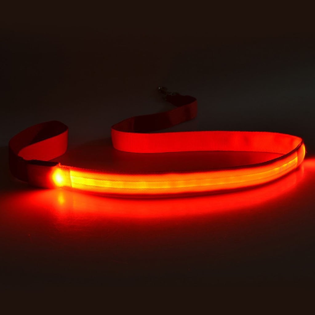 PatungKu Light Up Dogs Leashes Rechargeable Waterproof Nylons with ...