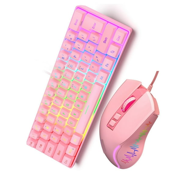 PatungKu Long Keyboards Mouse Combo Smooth Typing Experience Multiple ...