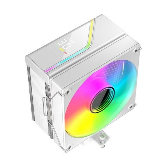 PatungKu Low Noise CPU Cooling Fan 6 Heat Pipes ARGB Temperature ...
