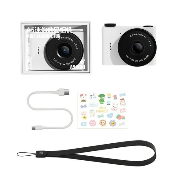 PatungKu Mini Digital Camera 720P Mini Retro Digital Camera Tiny ...