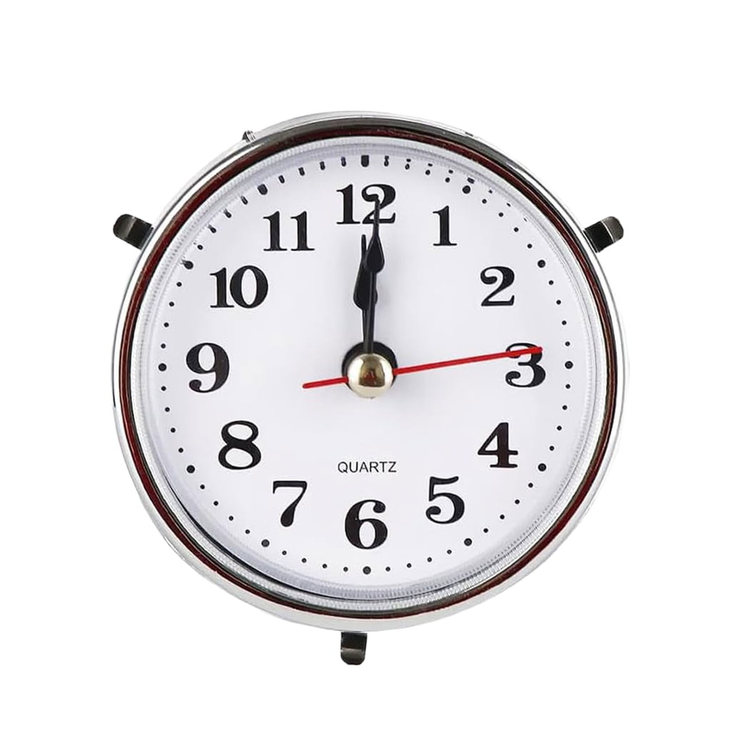 PatungKu Mini Quartzs Clock Insert 2.56Inch Round Quartzs Movement ...