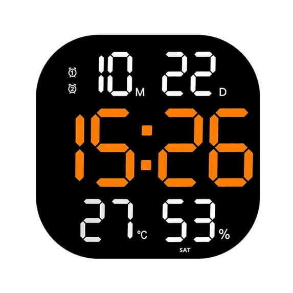 PatungKu Multifunctional Digital Clock Temperature Display 2 Alarm ...