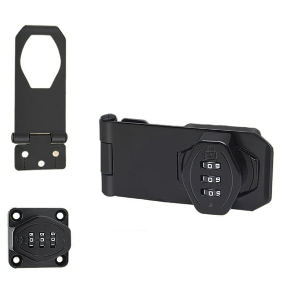 PatungKu Multiuprpose Twist Knob Hasp Latches Passwords Code Lock for ...