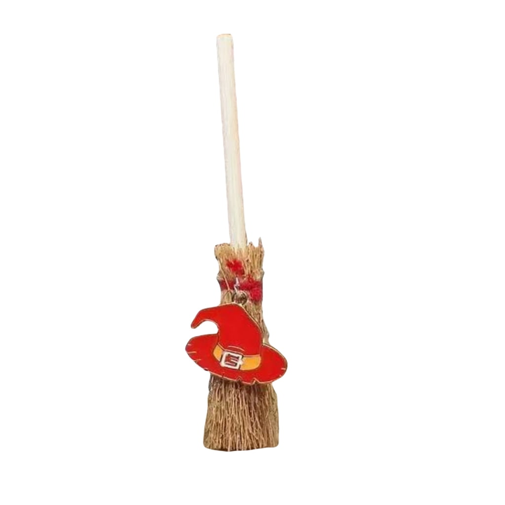 PatungKu Mysterious Mini Witch Broom Hanging PVC Decoration For Home ...
