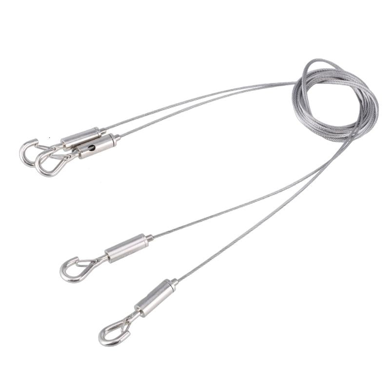 PatungKu Picture and Frame Hanging Set 2m Sturdy Stainless Steel Wire ...