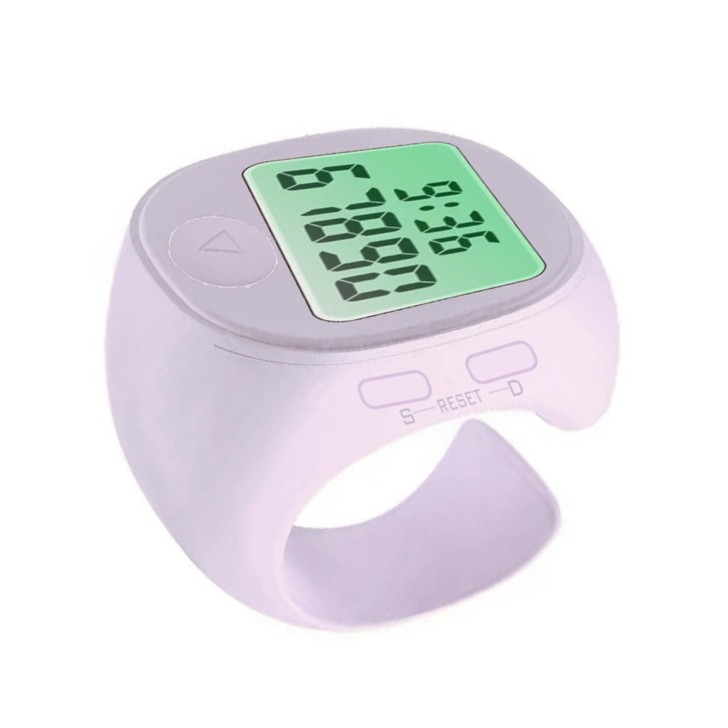PatungKu Portable Finger Rings Tally Counter with Integrated Clock ...