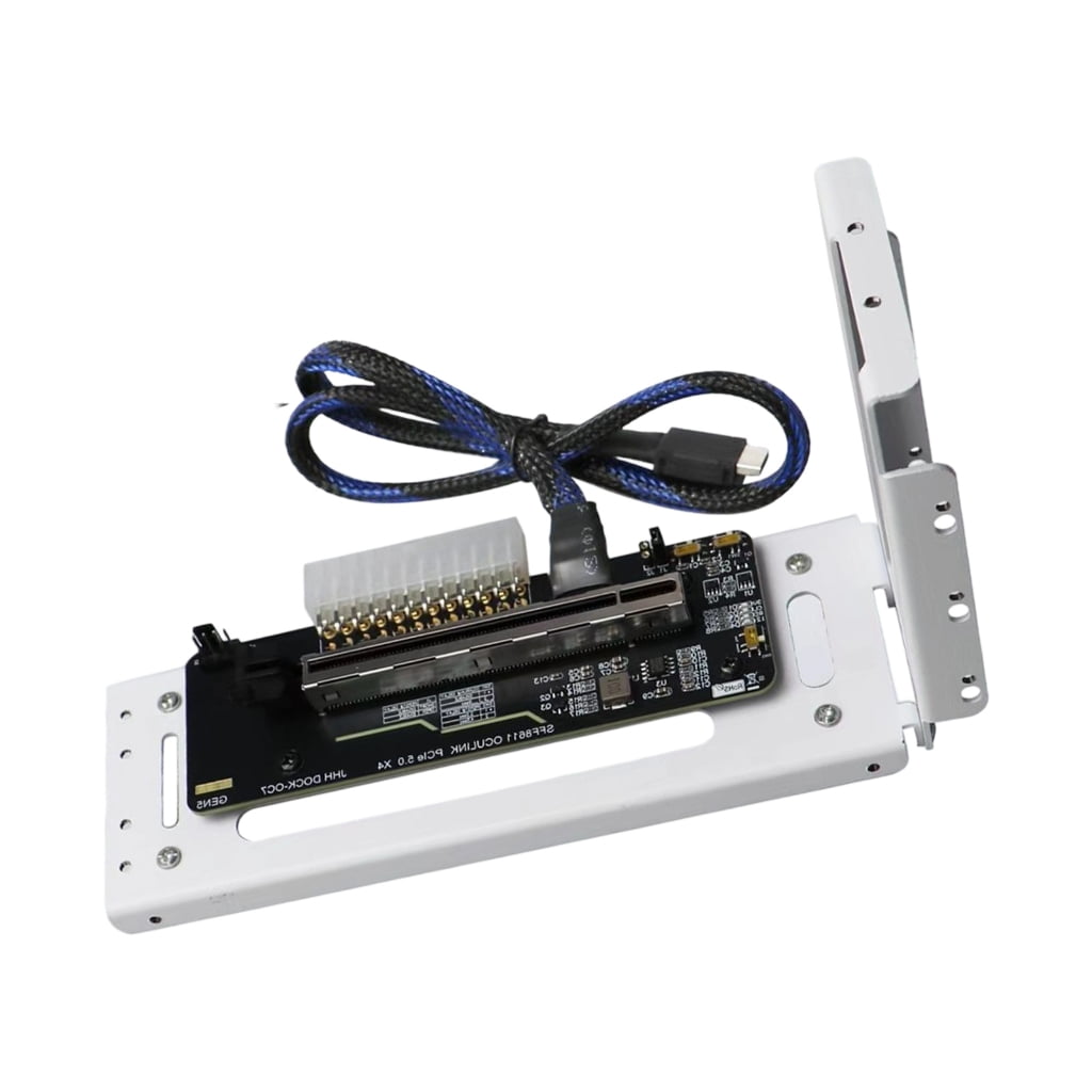 PatungKu Portable PCIe 5.0 X4 GPu Dock 128GB/s Laptop External Graphics ...