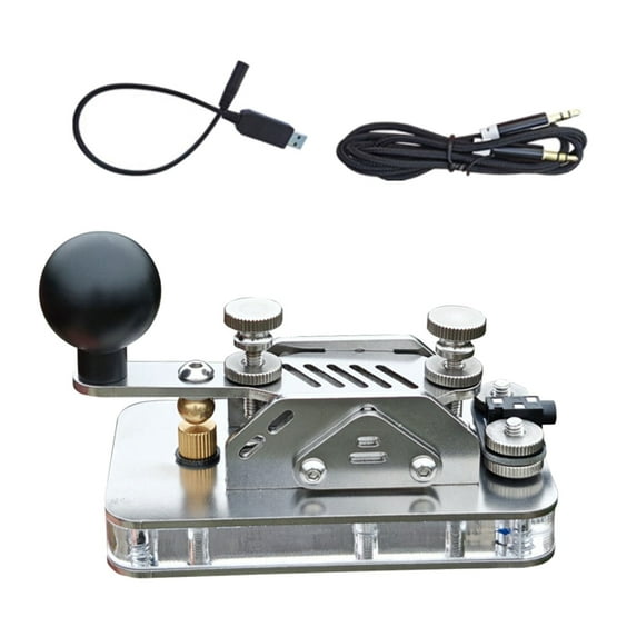 PatungKu Professional CW Key Make of Metal Ensuring Precise Morse Code ...
