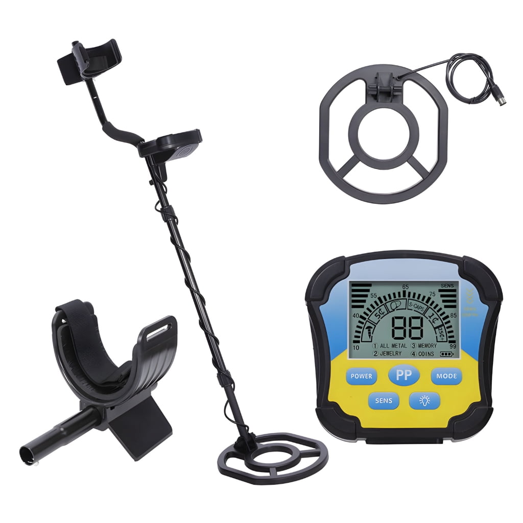 PatungKu Professional Underground Metal Detector Featuring Large LCD ...