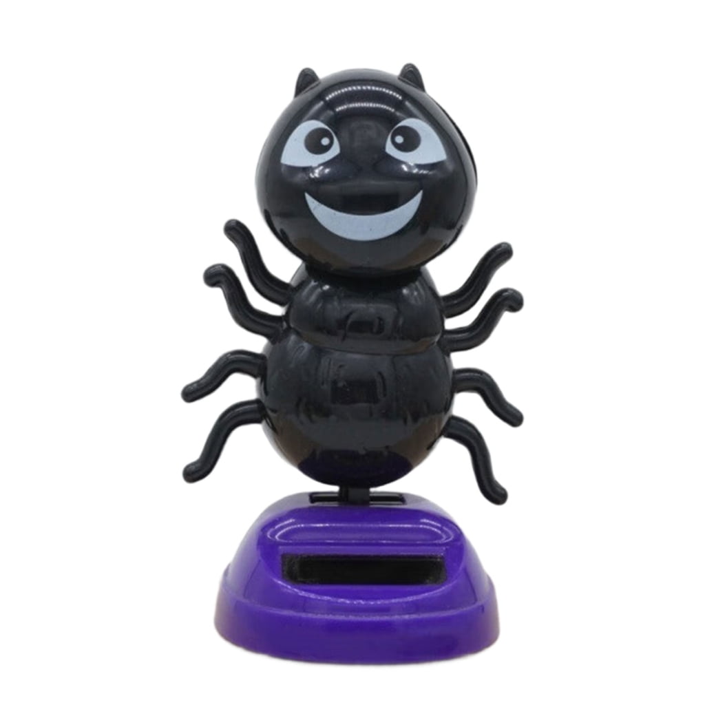 PatungKu Pumpkins Witches Car Shaking Head Dancer Doll Solar Powered ...