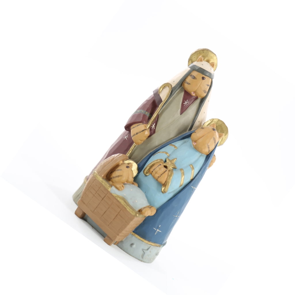 PatungKu Resin Holy Family Sculptures with Hook Wall Hanging Decors ...