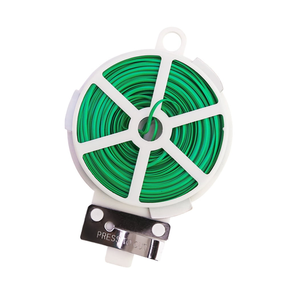 PatungKu Reusable Iron Core Plant Binding Ties With Plastic Coating ...