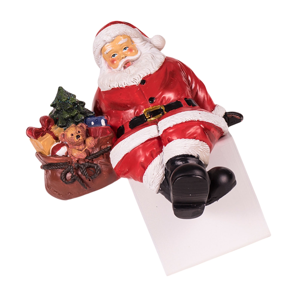 PatungKu Santa Resin Sculpture Christmas Decoration Handcrafted Holiday ...