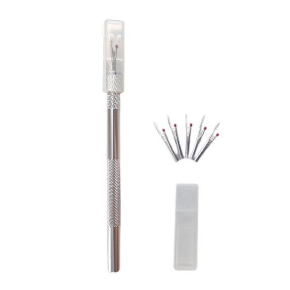 PatungKu Sewing Seam Ripper Handy Stitch Ripper with Replacement for ...