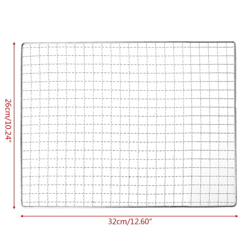 PatungKu Stainless Steel BBQ Barbecue Grill Grilling Mesh Wire Net ...