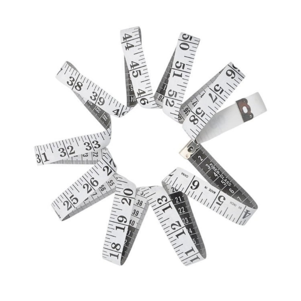 PatungKu Strong 60 Foot Double Scale Measuring Tape For Sewing ...
