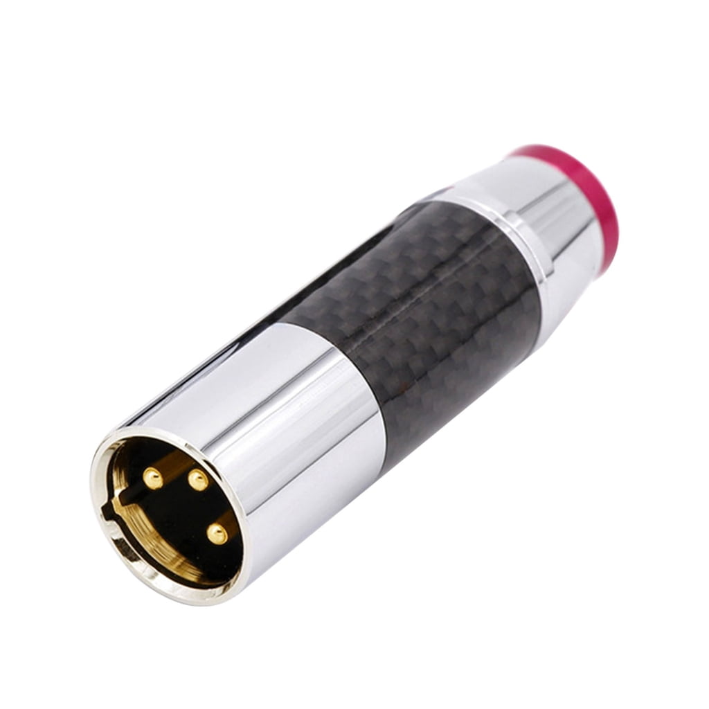 PatungKu Three Pin Pure-Copper Carbon Fiber Amplifier XLR Male and ...