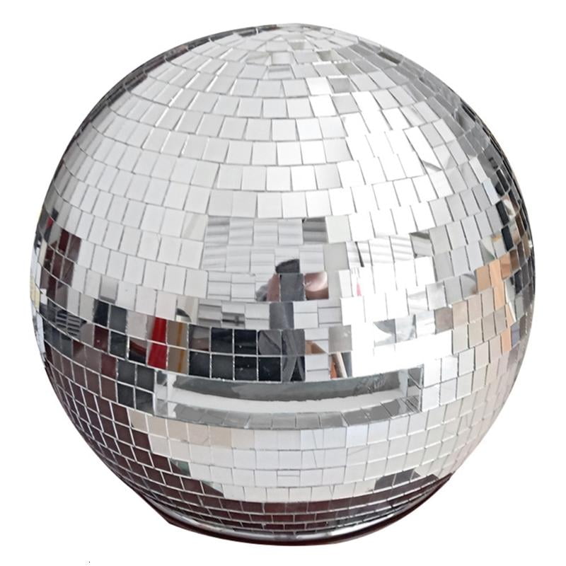 PatungKu Unique Discos Ball Helmet Silver Glitter Helmet Party Decor ...