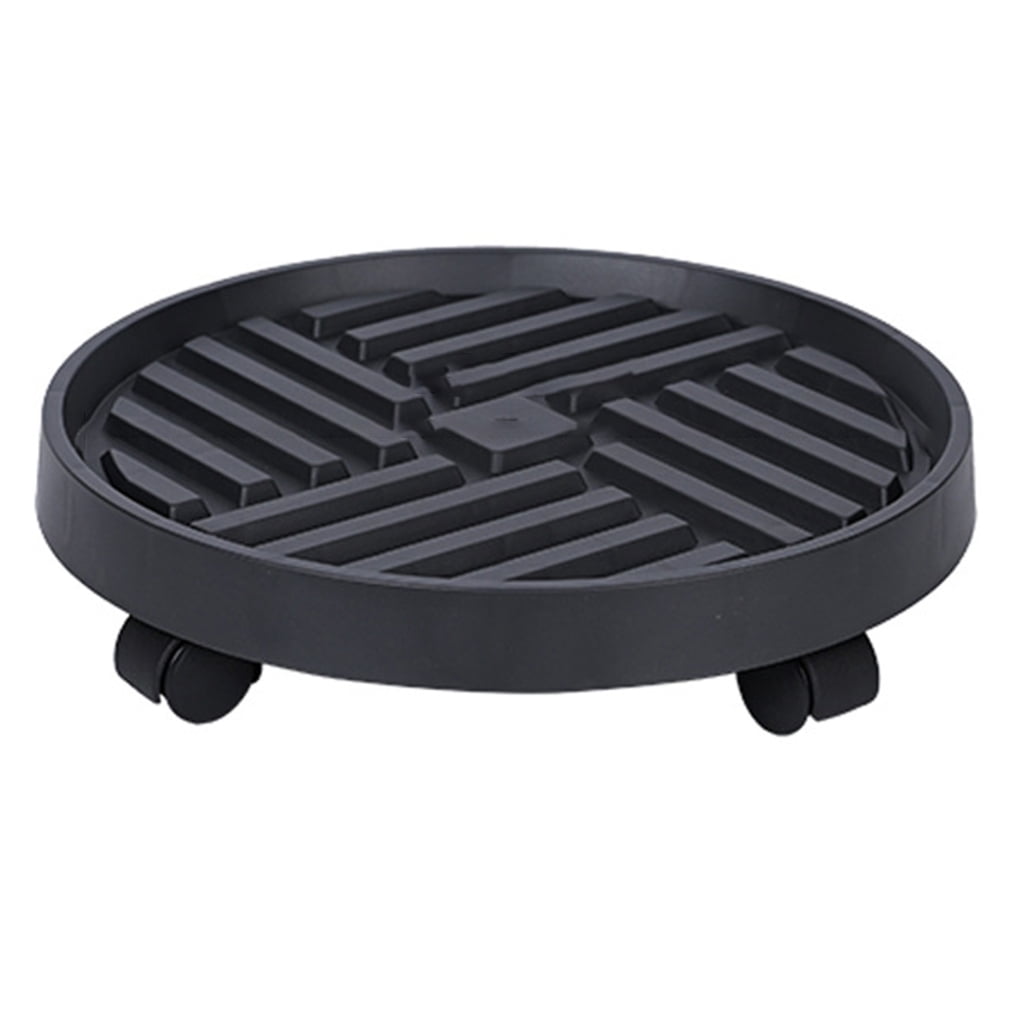 PatungKu Ventilated Rolling Plant Stand Rack None Scratch PU Wheels ...