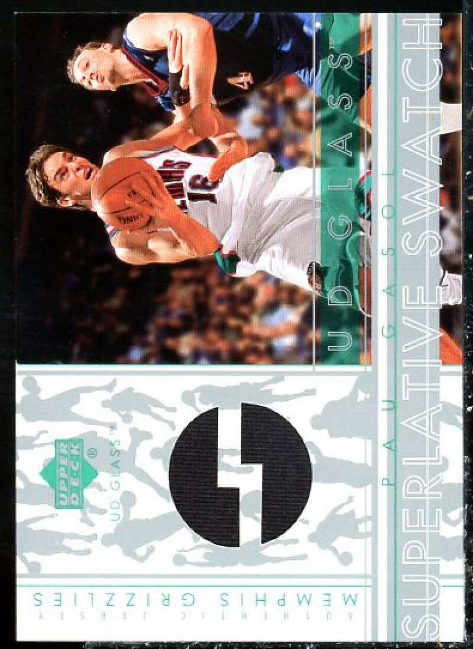 Pau Gasol Card 2002-03 UD Glass Superlative Swatch #PGS - Walmart.com