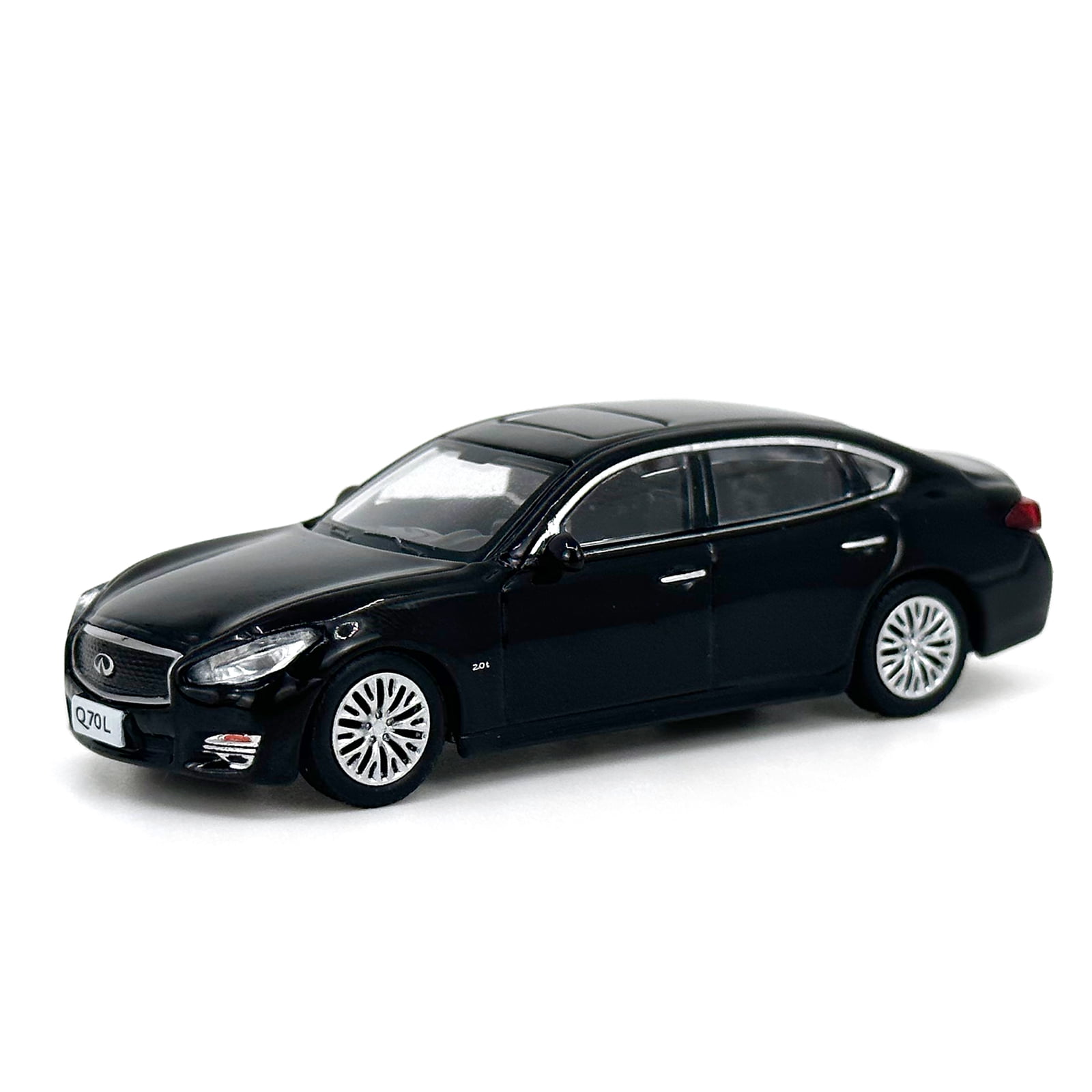 Paudi Infiniti Q70L 1:64 Scale Black Diecast Model Toy Car, Metal ...