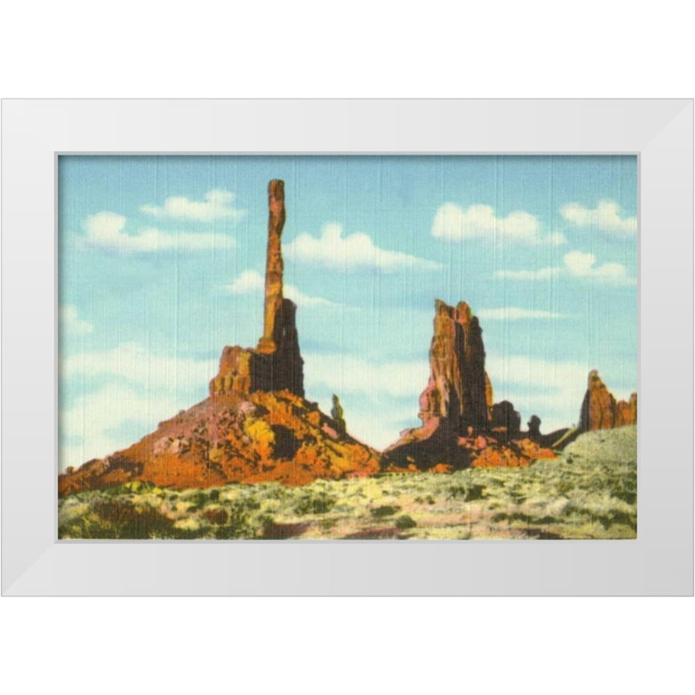 Paul, Alan 32x23 White Modern Wood Framed Museum Art Print Titled ...