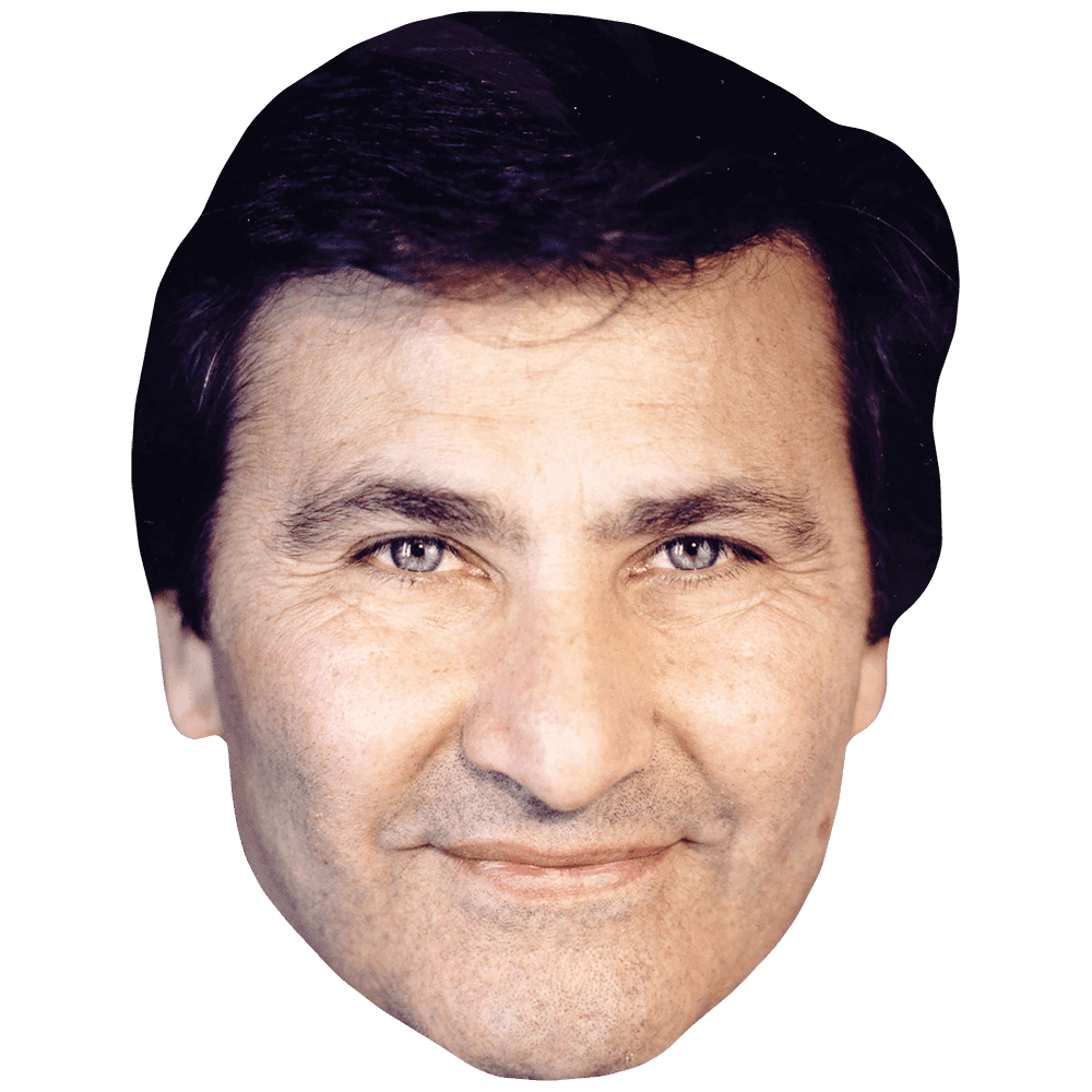 Paul Amar (Smile) Celebrity Mask, Flat Card Face, Fancy Dress Mask ...