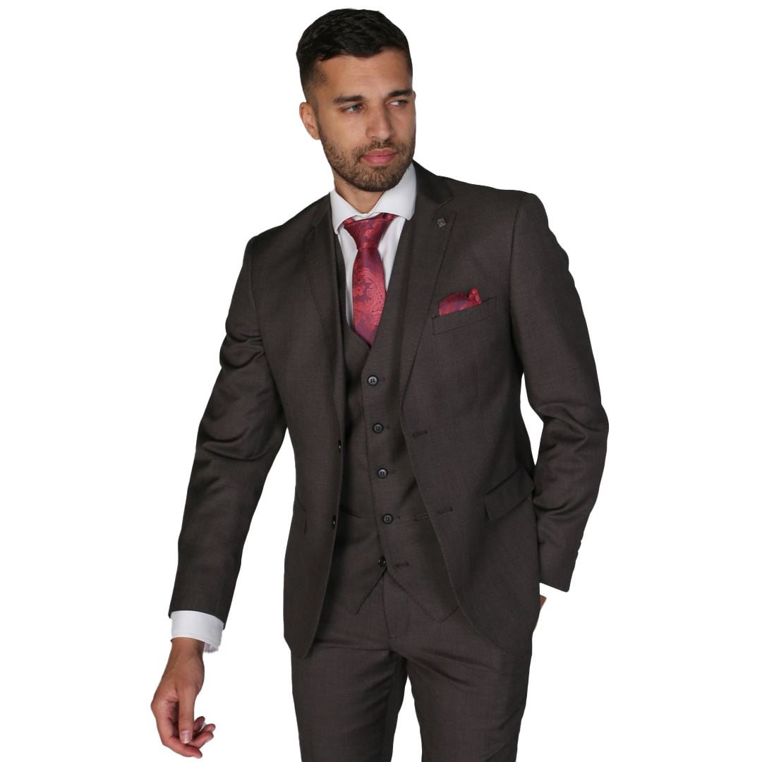 Paul Andrew Charles - Men's Charcoal Summer Wedding Blazer - Walmart.com