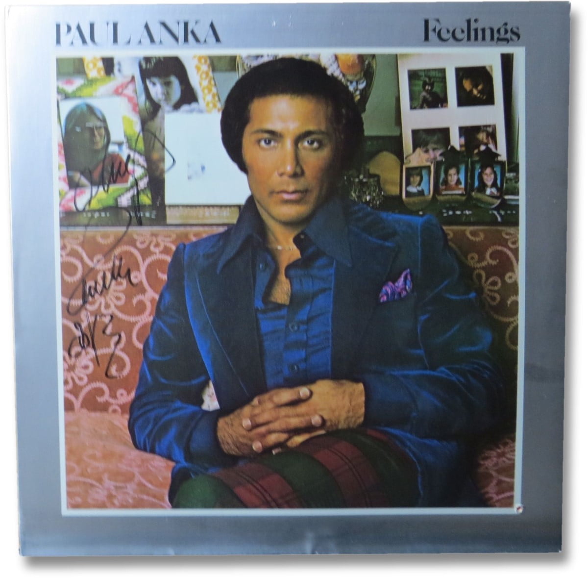 Paul Anka Signed Autographed Album Cover Feelings JSA EE19966 - Walmart.com