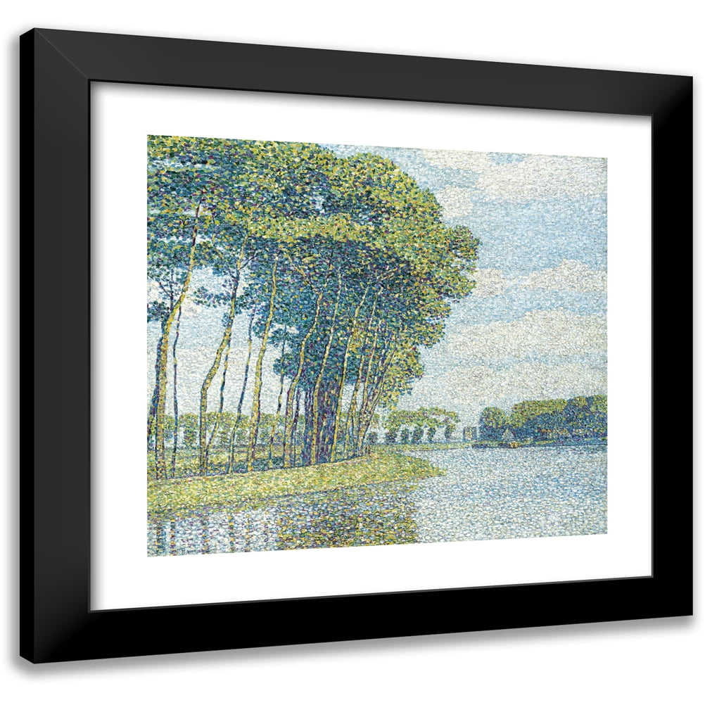 Paul Baum 16x15 Black Modern Framed Museum Art Print Titled - Baume Am ...