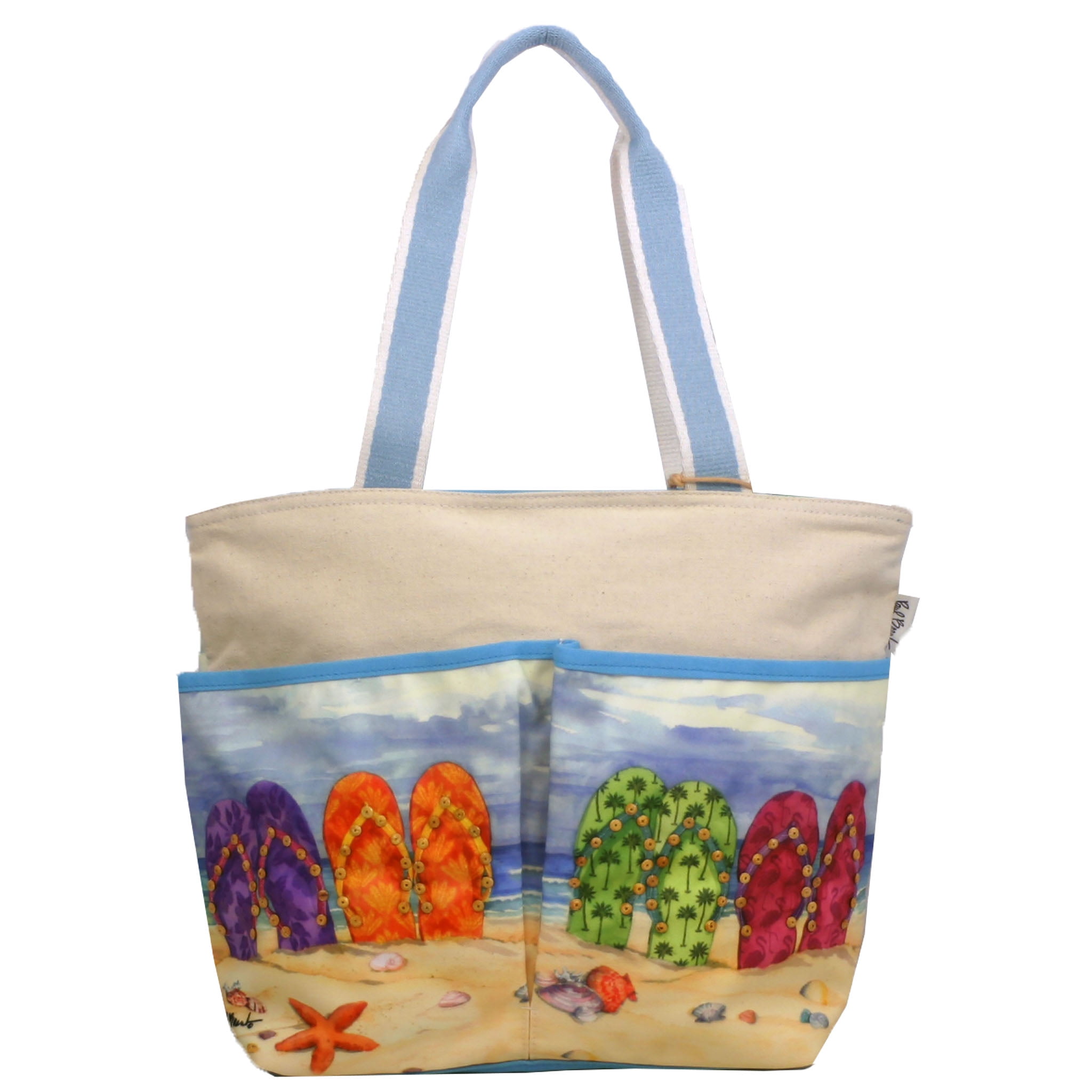 Paul Brent Flip Flop Medium Shoulder Bag with 2 Front Utility Pockets ...