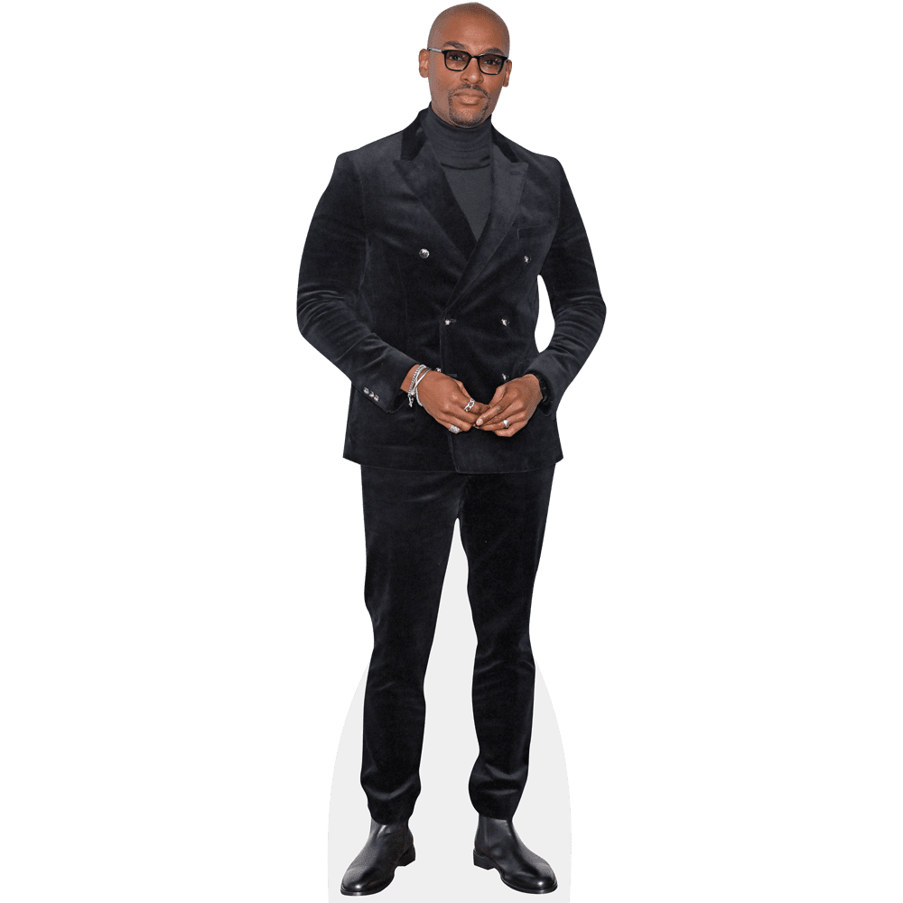 Paul C Brunson (Black Outfit) Life Size Cutout. Standee. - Walmart.com