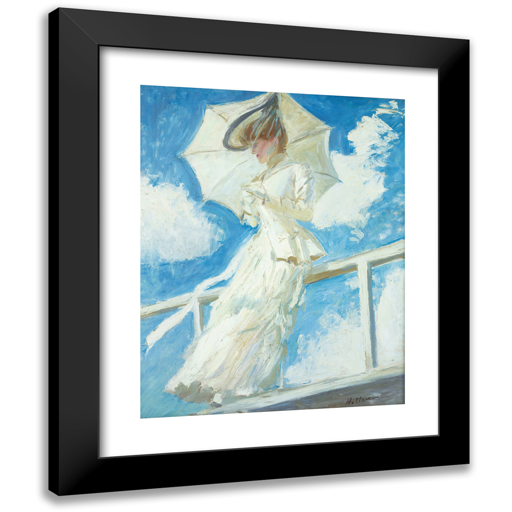 Paul César Helleu 12x14 Black Modern Framed Museum Art Print Titled ...
