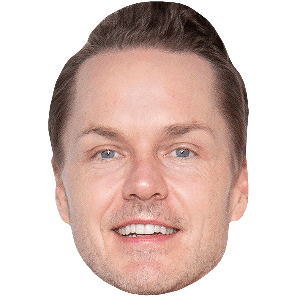 Paul Campbell (Smile) Celebrity Mask, Flat Card Face, Fancy Dress Mask ...