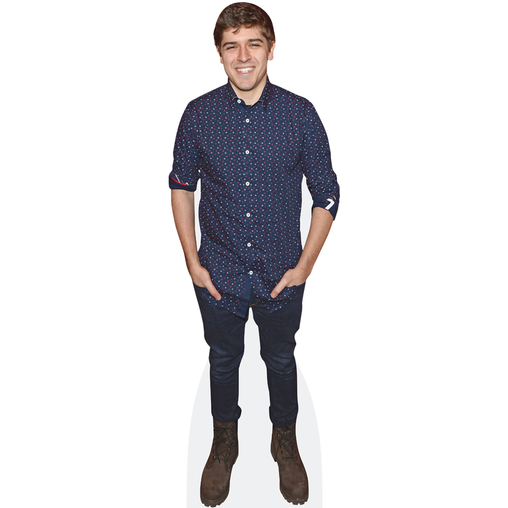 Paul Castro Jr (Blue Shirt) Life Size Cutout. Standee. - Walmart.com
