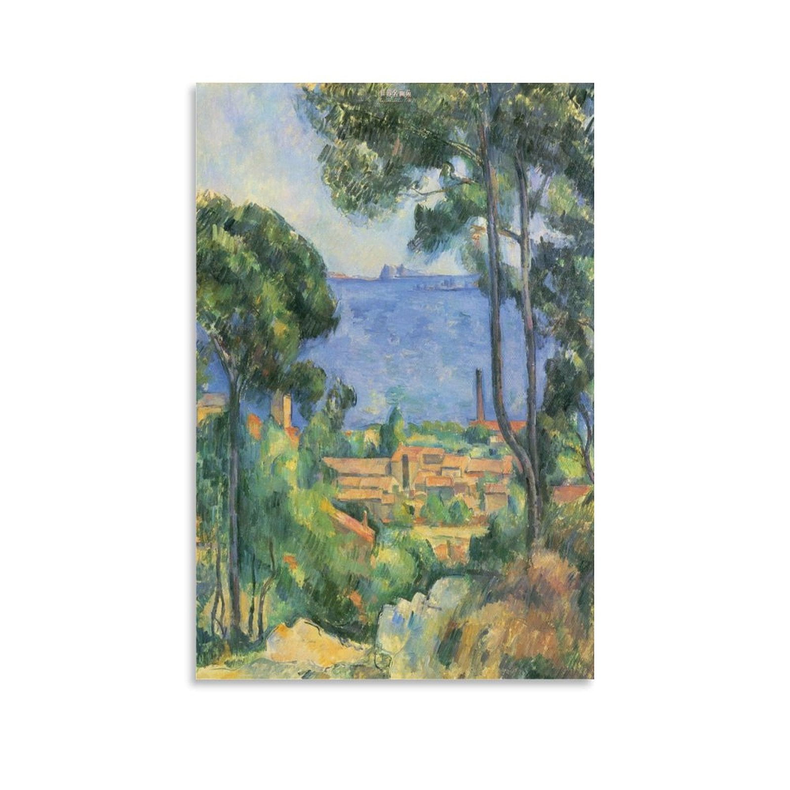 Paul Cezanne Print Painting (33) Canvas Wall Art Poster Decorative ...