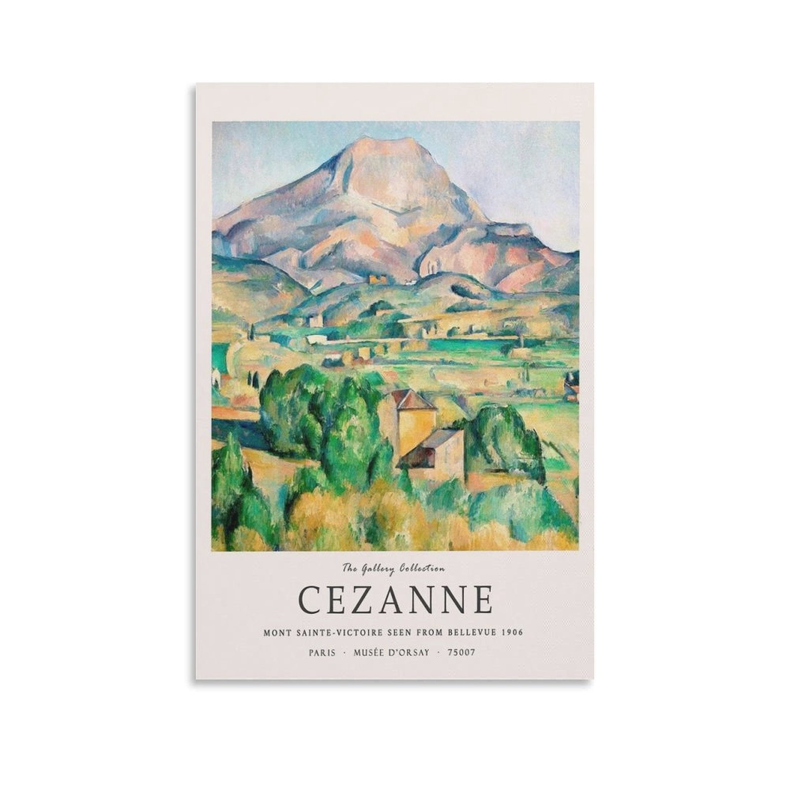 Paul Cezanne Print Painting (38) Canvas Wall Art Poster Decorative ...