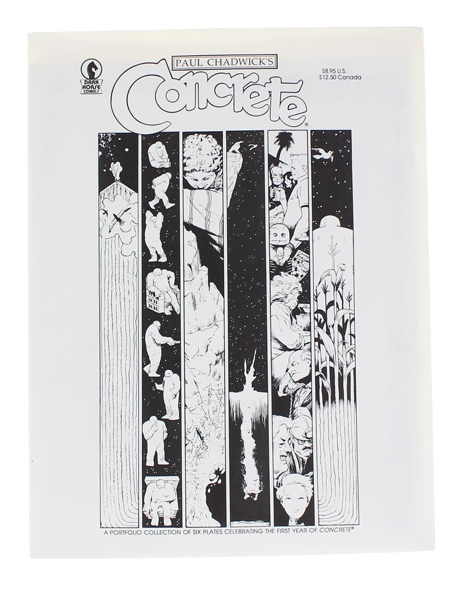 Paul Chadwick's "Concrete" Art Print Portfolio - Walmart.com