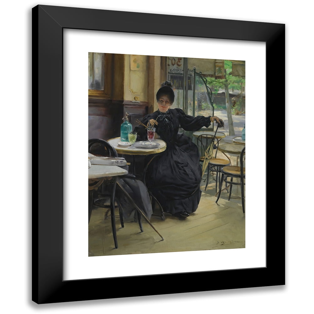 Paul-François Quinsac 12x14 Black Modern Framed Museum Art Print Titled ...