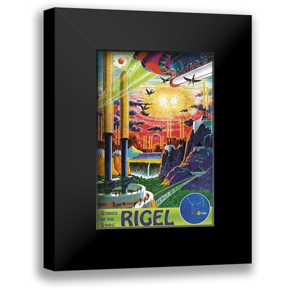 Paul, Frank R. 13x18 Black Modern Framed Museum Art Print Titled - Retrosci-fi: Stories of the ...