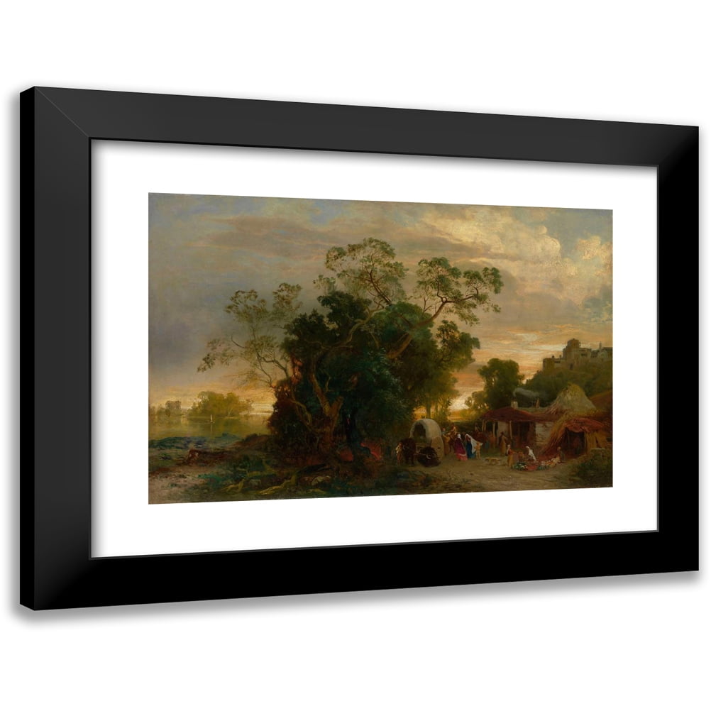 Paul Franken 14x11 Black Modern Framed Museum Art Print Titled ...