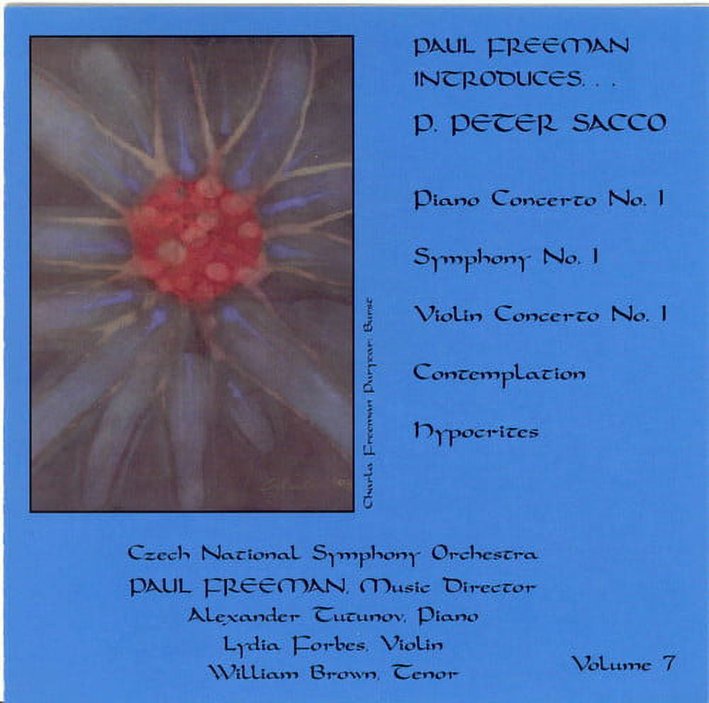 Paul Freeman - Orchestral Music of Peter Sacco - Music & Performance ...