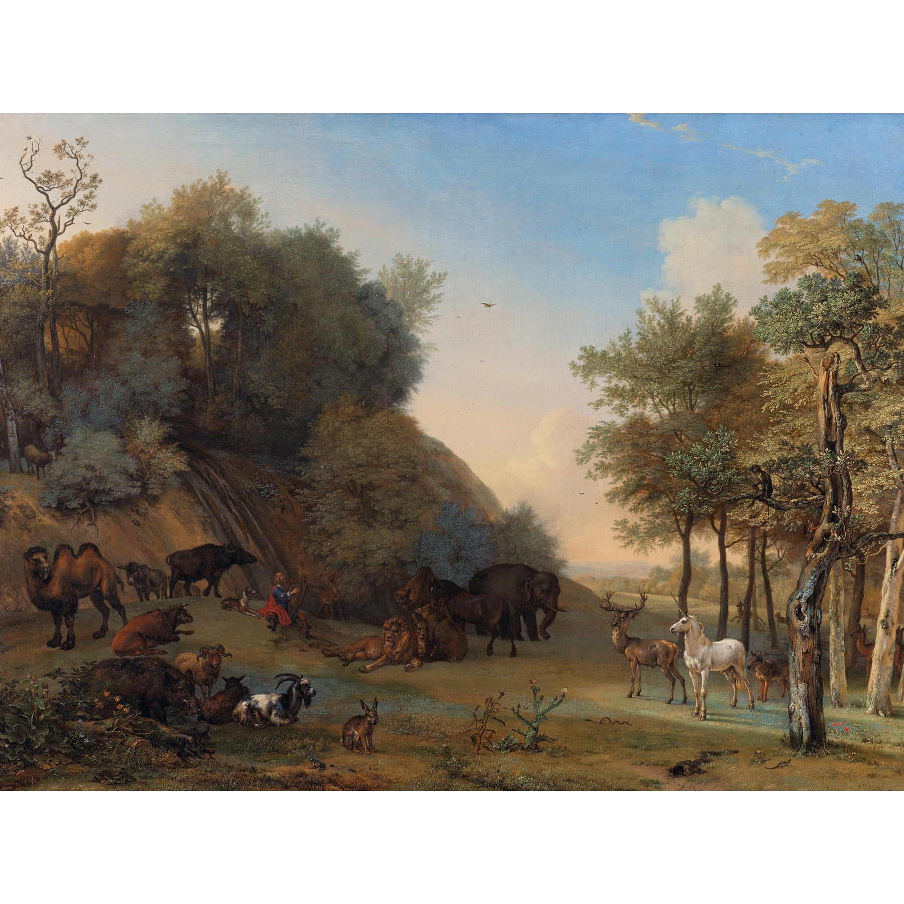 Paul Gabriel Orpheus And The Animals Painting Extra Large XL Wall Art ...
