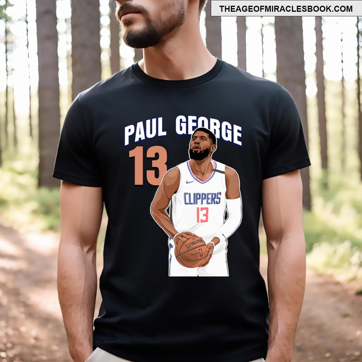 Paul George Number 13 T-shirt - Walmart.com