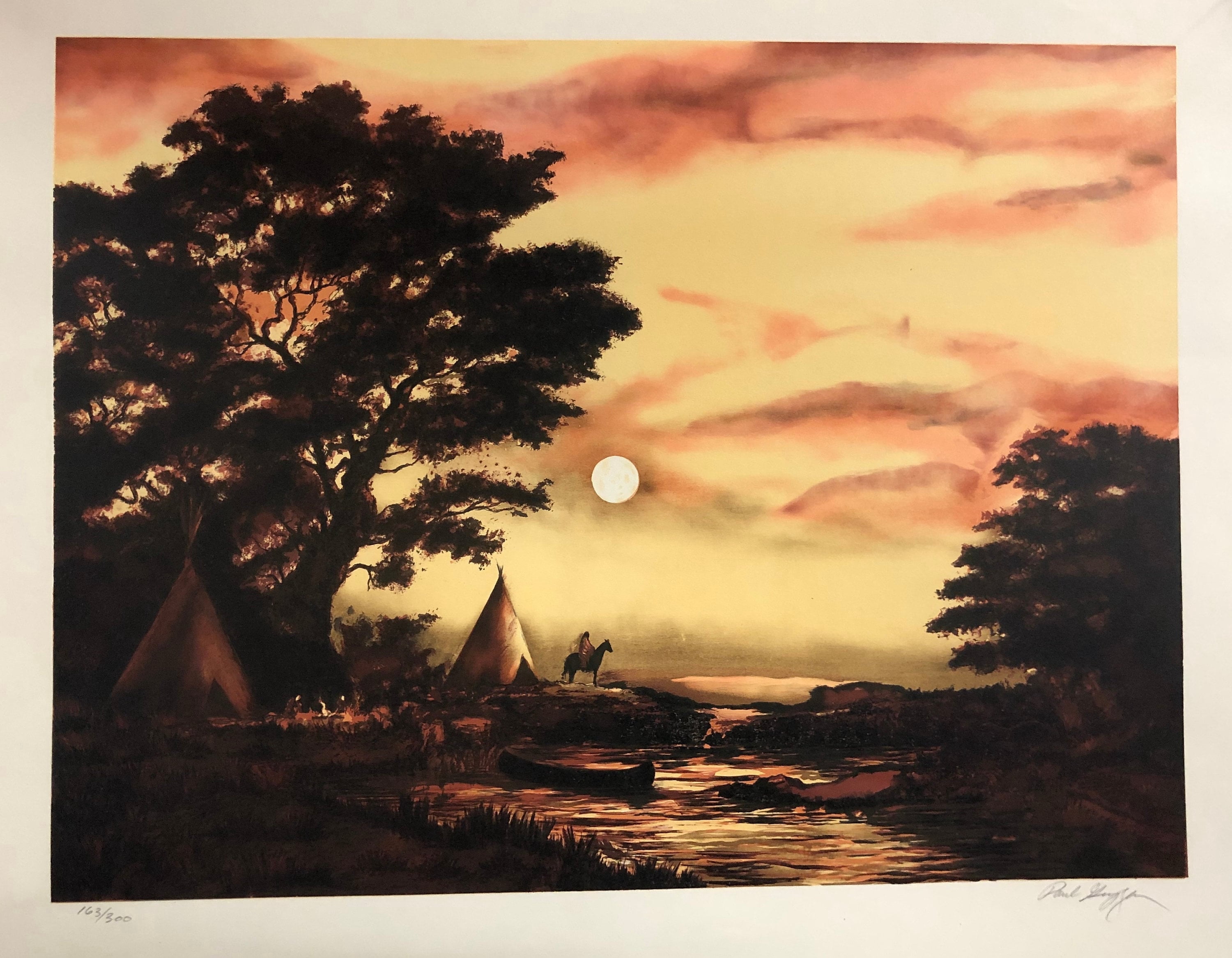 Paul Geygan "Moonrise" Signed Limited Edition Litho Art Generic ...