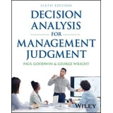 Paul Goodwin,George Wright Decision Analysis for Management Judgment ...