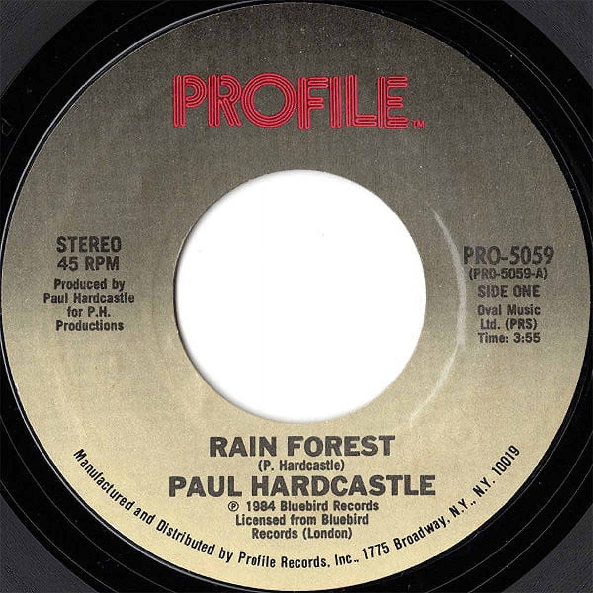 Paul Hardcastle – Rain Forest/Sound Chaser - NEW 7" Vinyl - Walmart.com