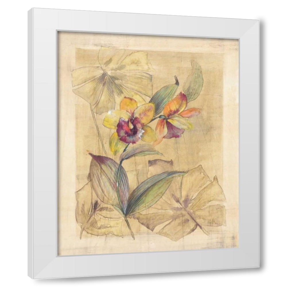 Paul Hargittai 12x14 White Modern Wood Framed Wall Art Titled - Bahama ...