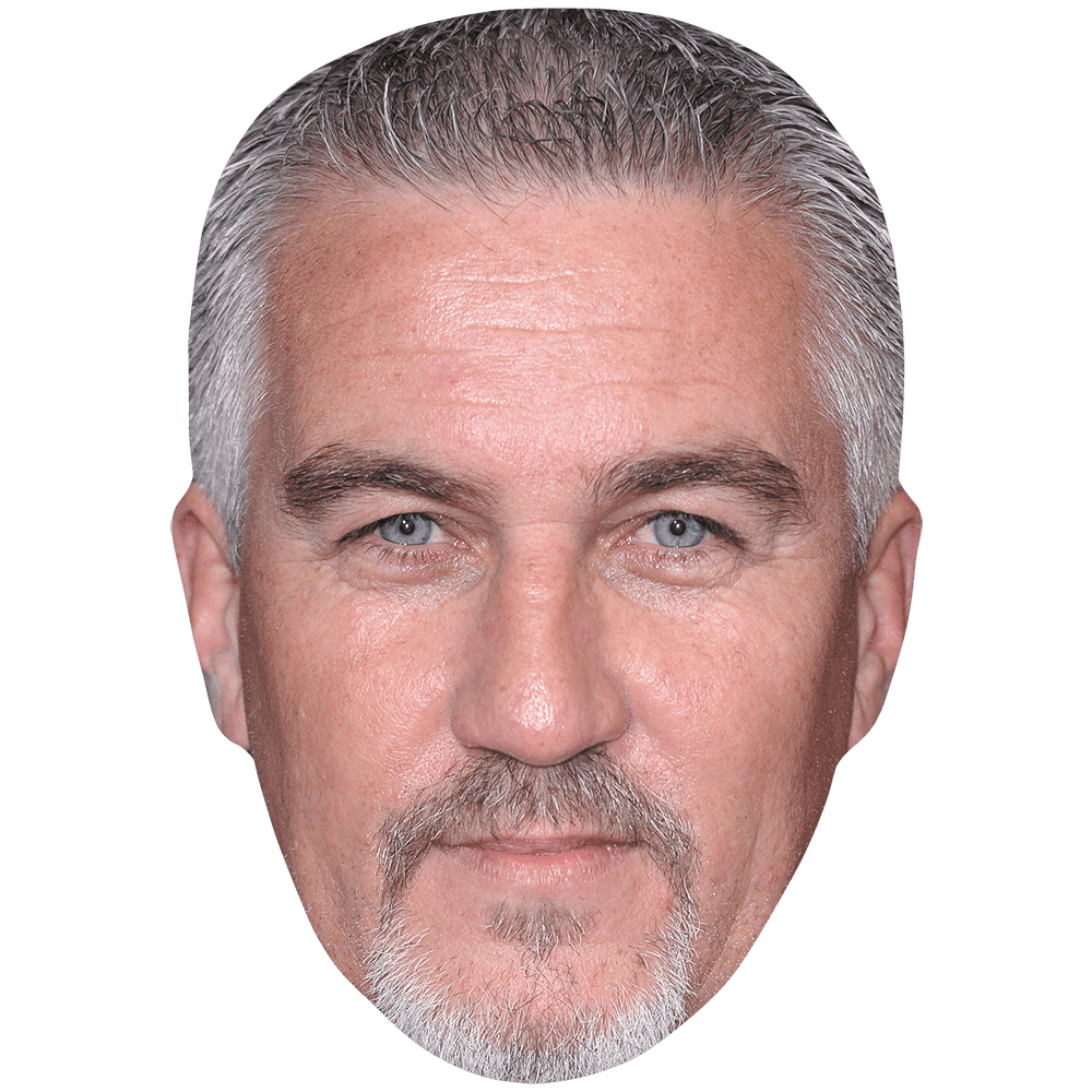 Paul Hollywood (Beard) Flat Cardboard Face - Walmart.com